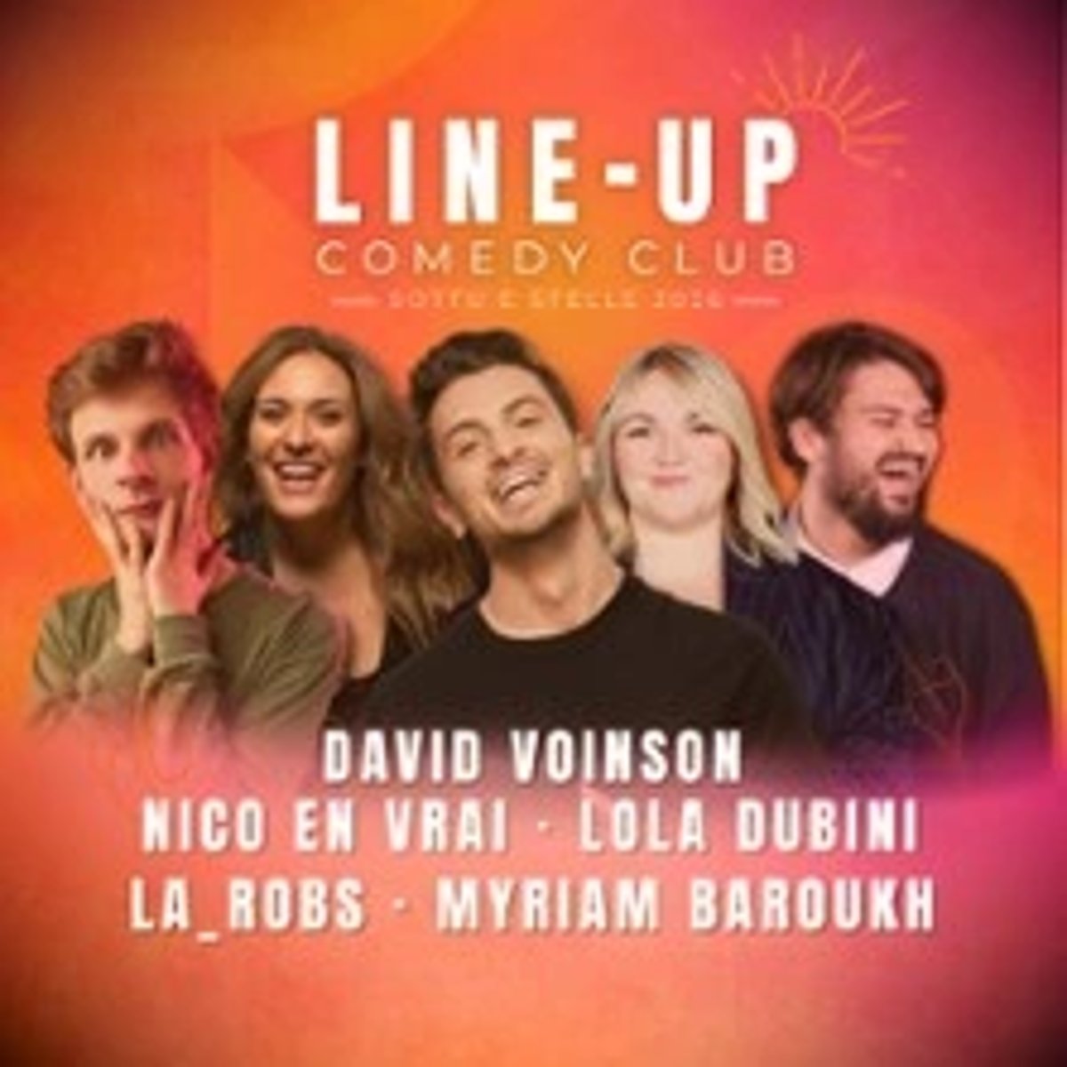 Spectacle Line et Up Comedy Club à Cagnano le 22/06/2026